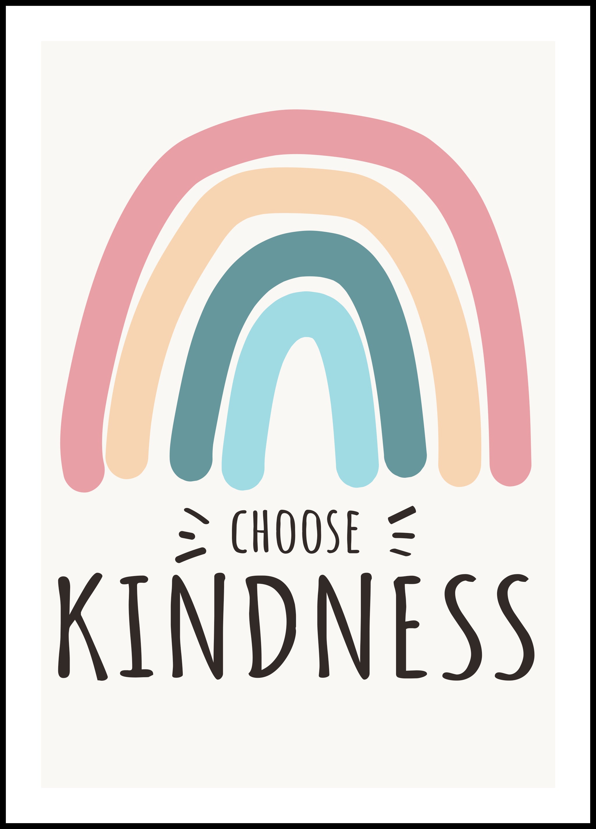 Choose Kindness Poster – Posterimo