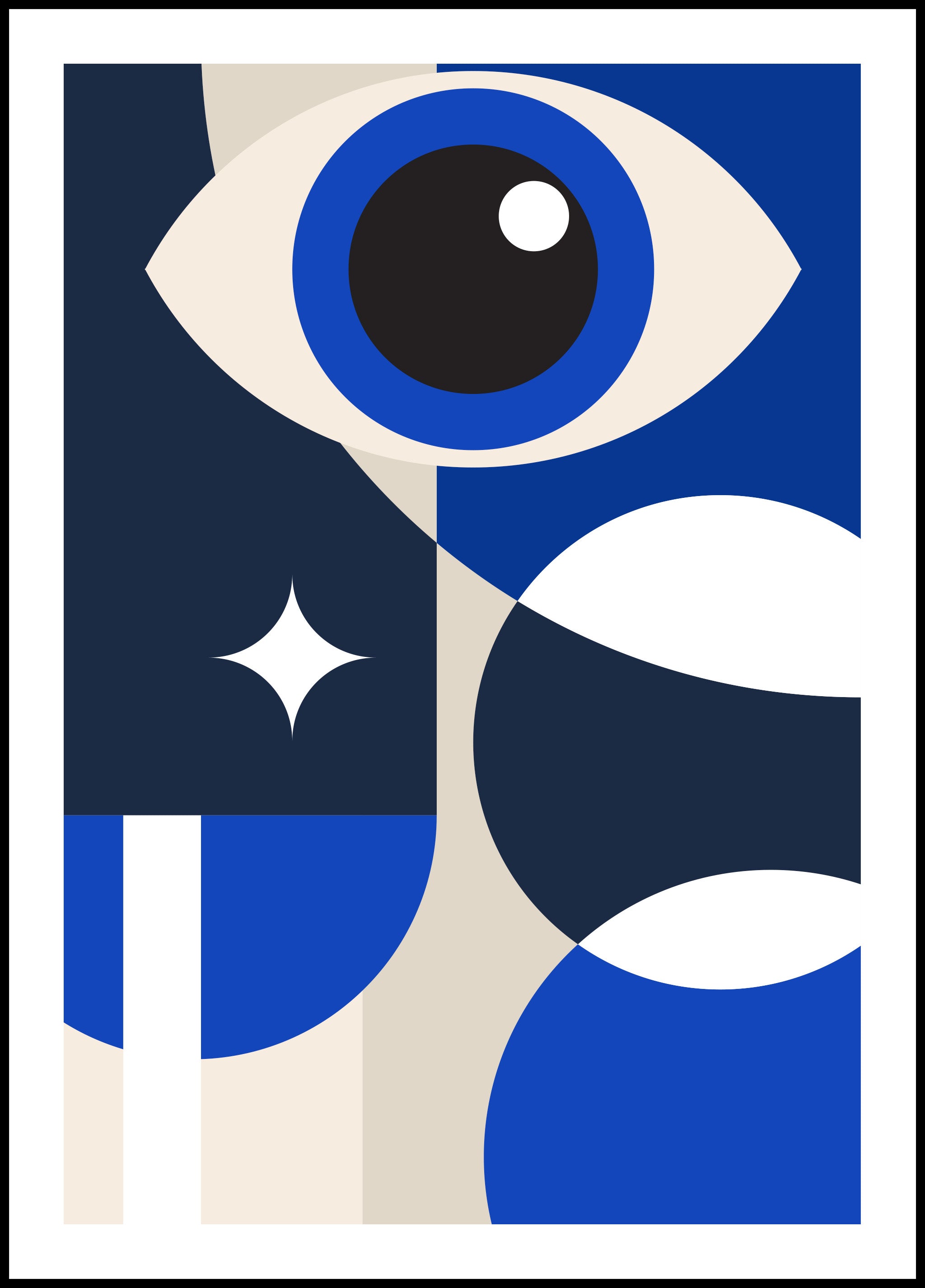 Plakat Niebieskie Oko – Posterimo