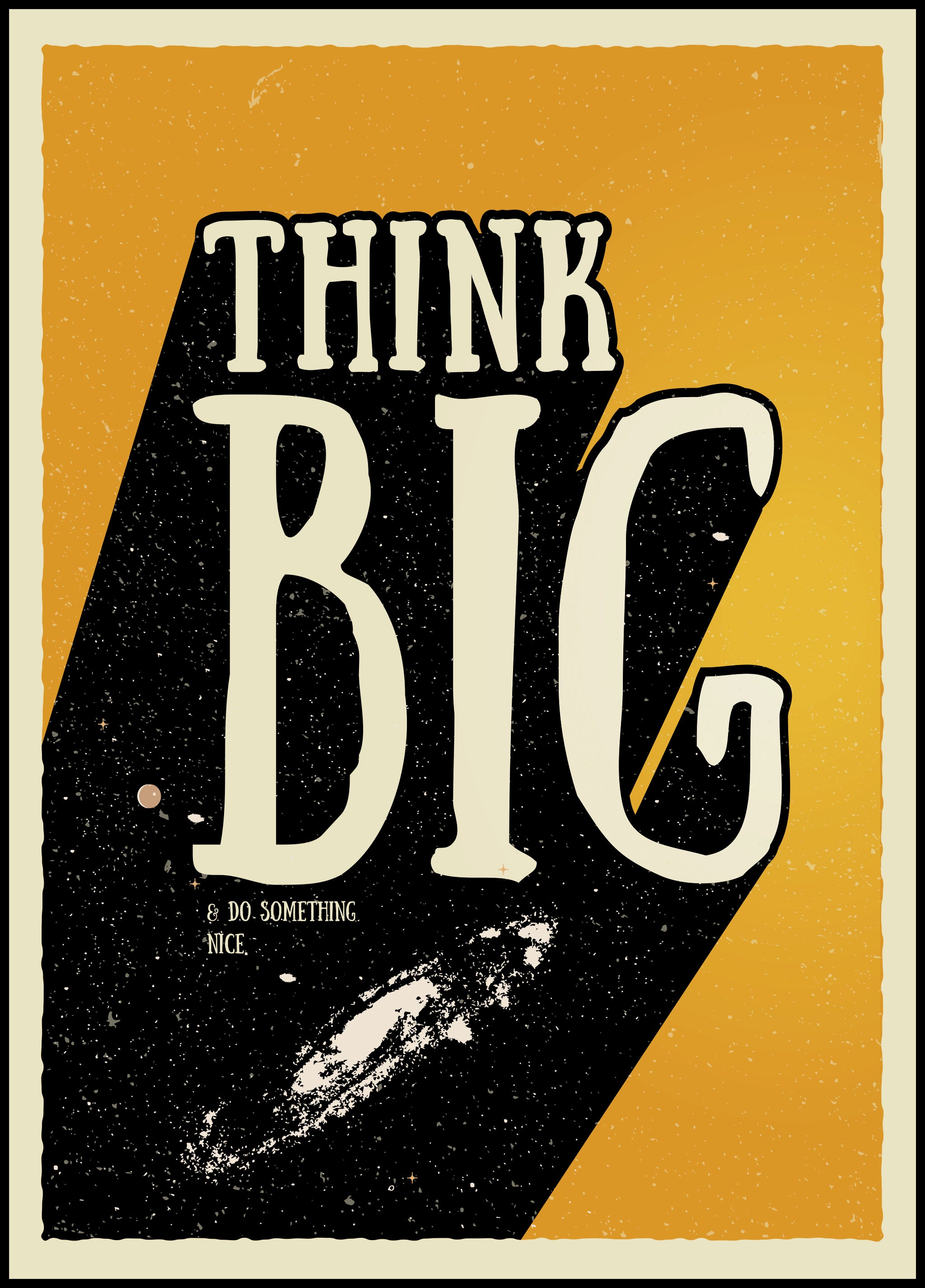 Think big poster – Posterimo